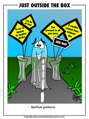 ghost Archives - Just Outside the Box Cartoon